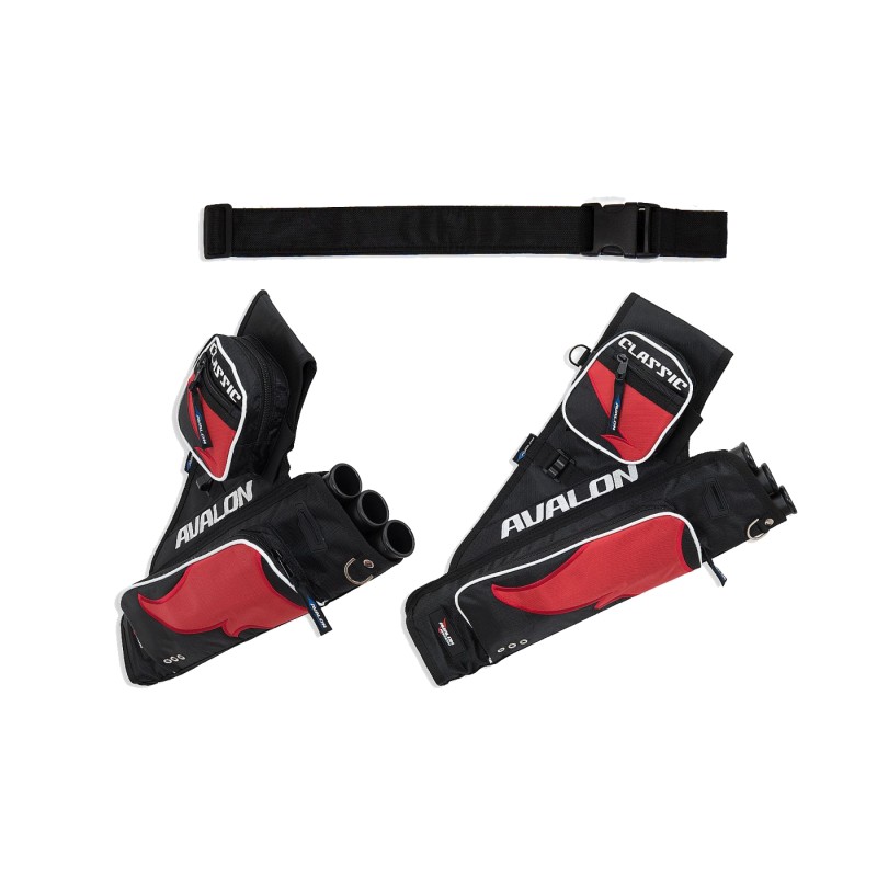 AW 1119 Traditional leather back quiver