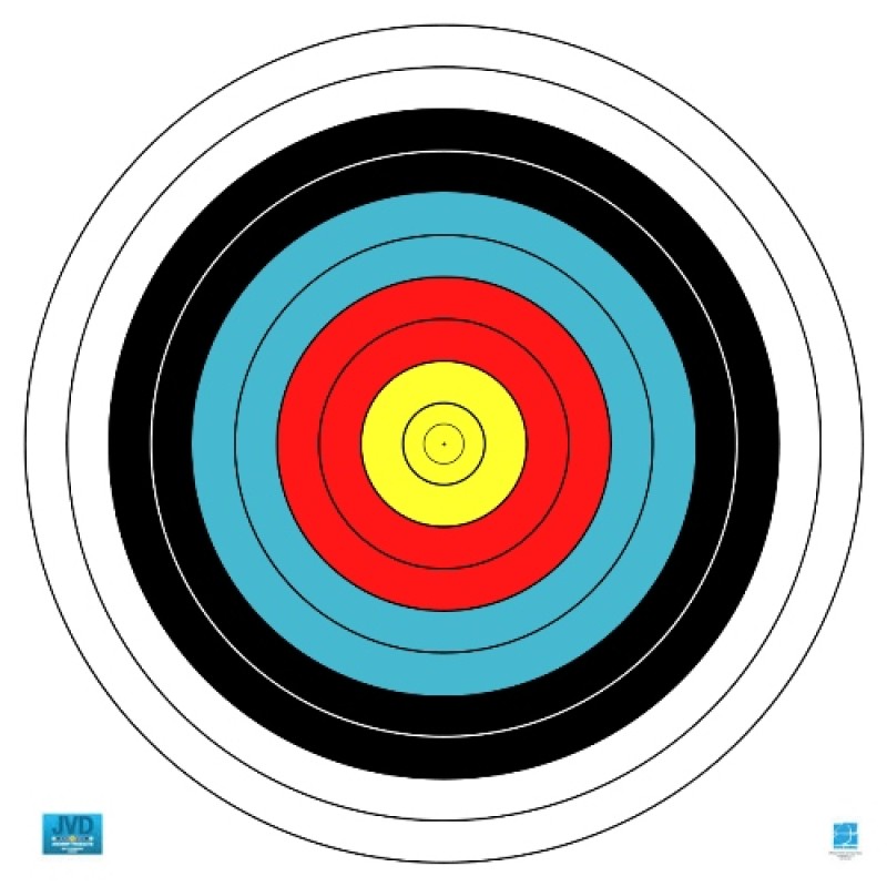 Advanced Archery Target and Stand Set with Target Faces