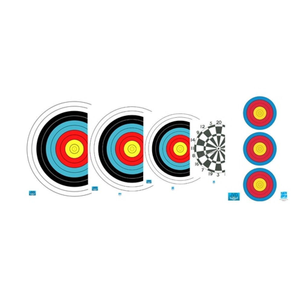 Assorted Target Faces Pack 1