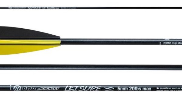 Core Fibreglass Leisure Arrows 5mm